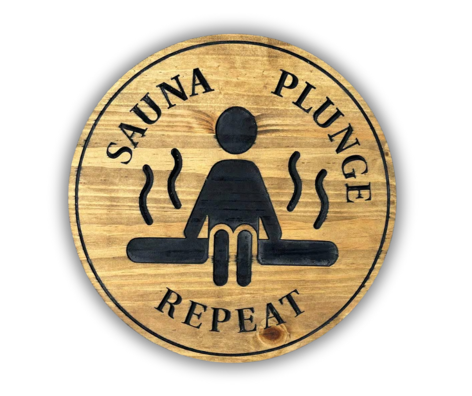 Custom Sauna Sign – Samgo Woodworking